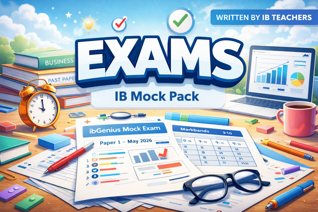 Business Management Mock Exam Paper 2 & Paper 3 Pack 2026 - Teachers ...